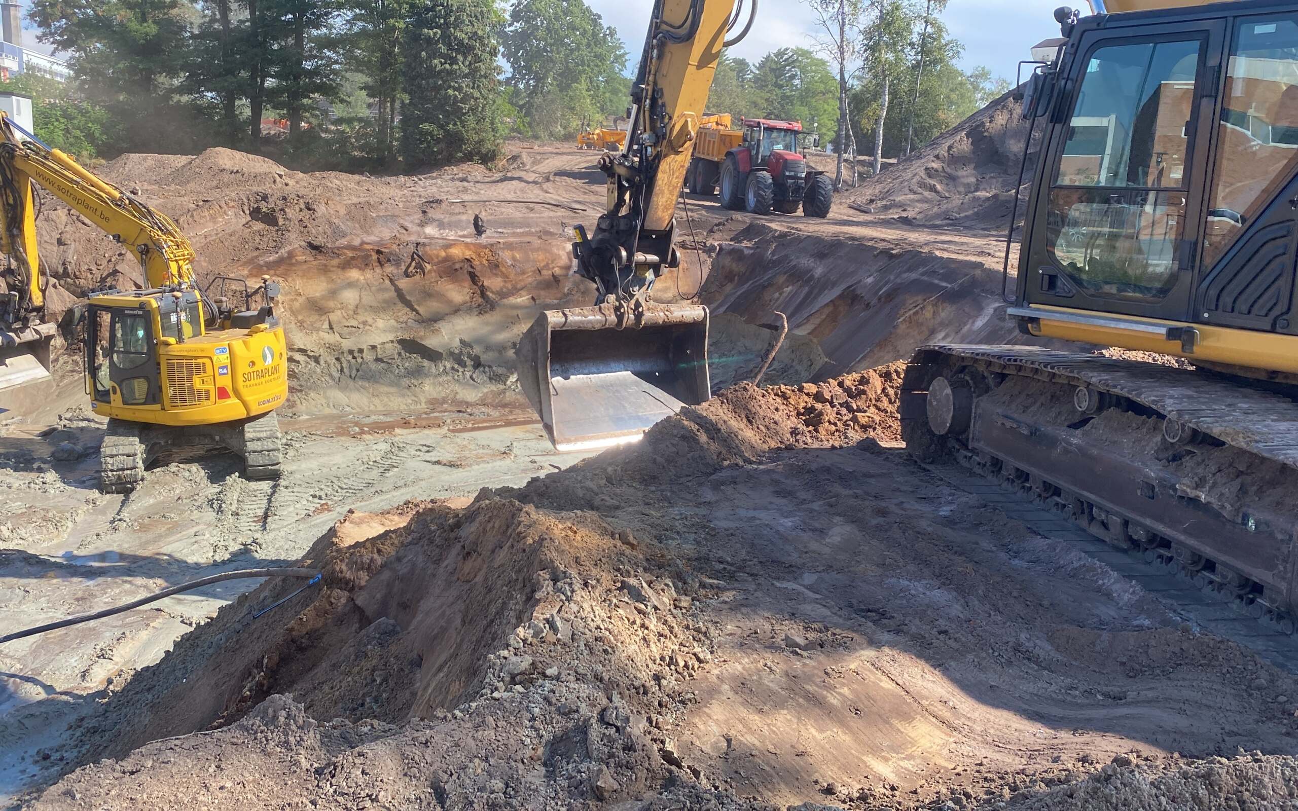 Reconstruction du SHAPE village à Mons | Sotraplant